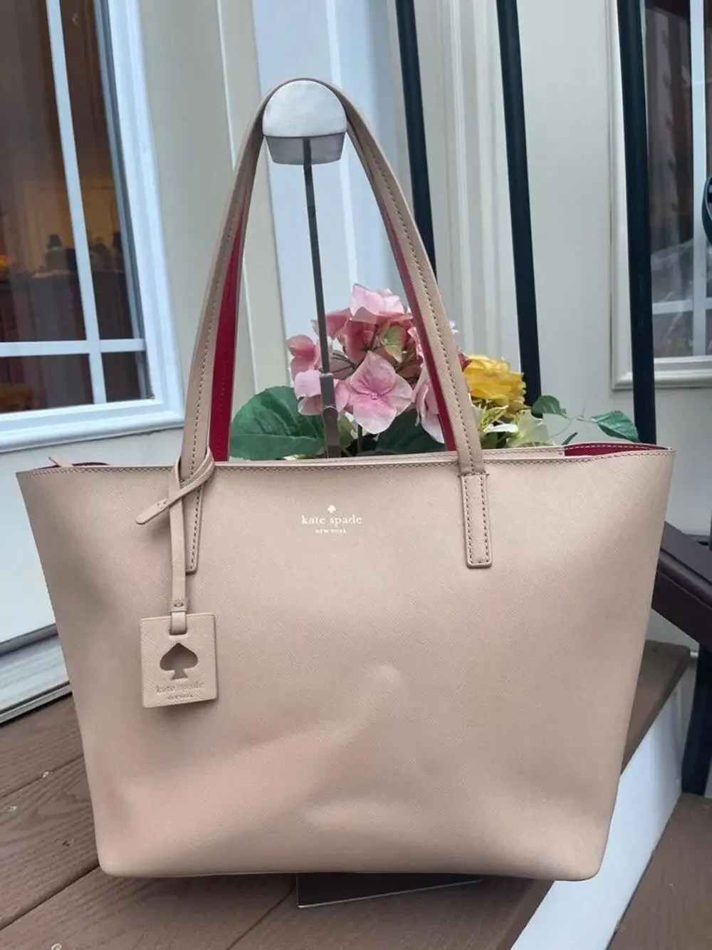 kate spade | Bags | Kate Spade New York Scotts Place Lida Leather Tote ...